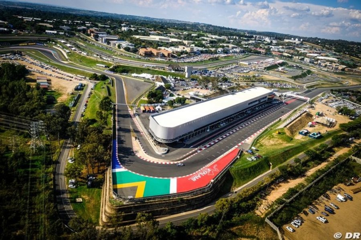 F1 Stond Op Het Punt Handtekening Te Zetten Voor South African Grand