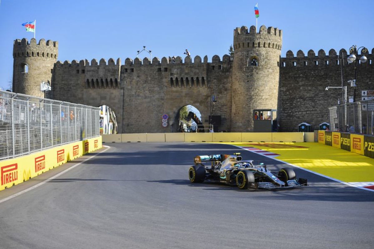 Dit is de startopstelling voor de Grand Prix van Azerbeidzjan - GPFans.com