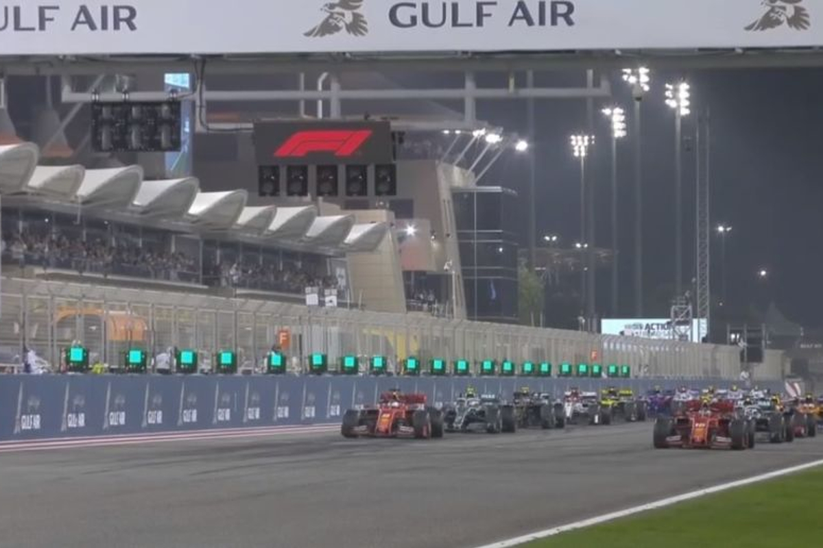 VIDEO: De start van de Grand Prix van Bahrein - GPFans.com