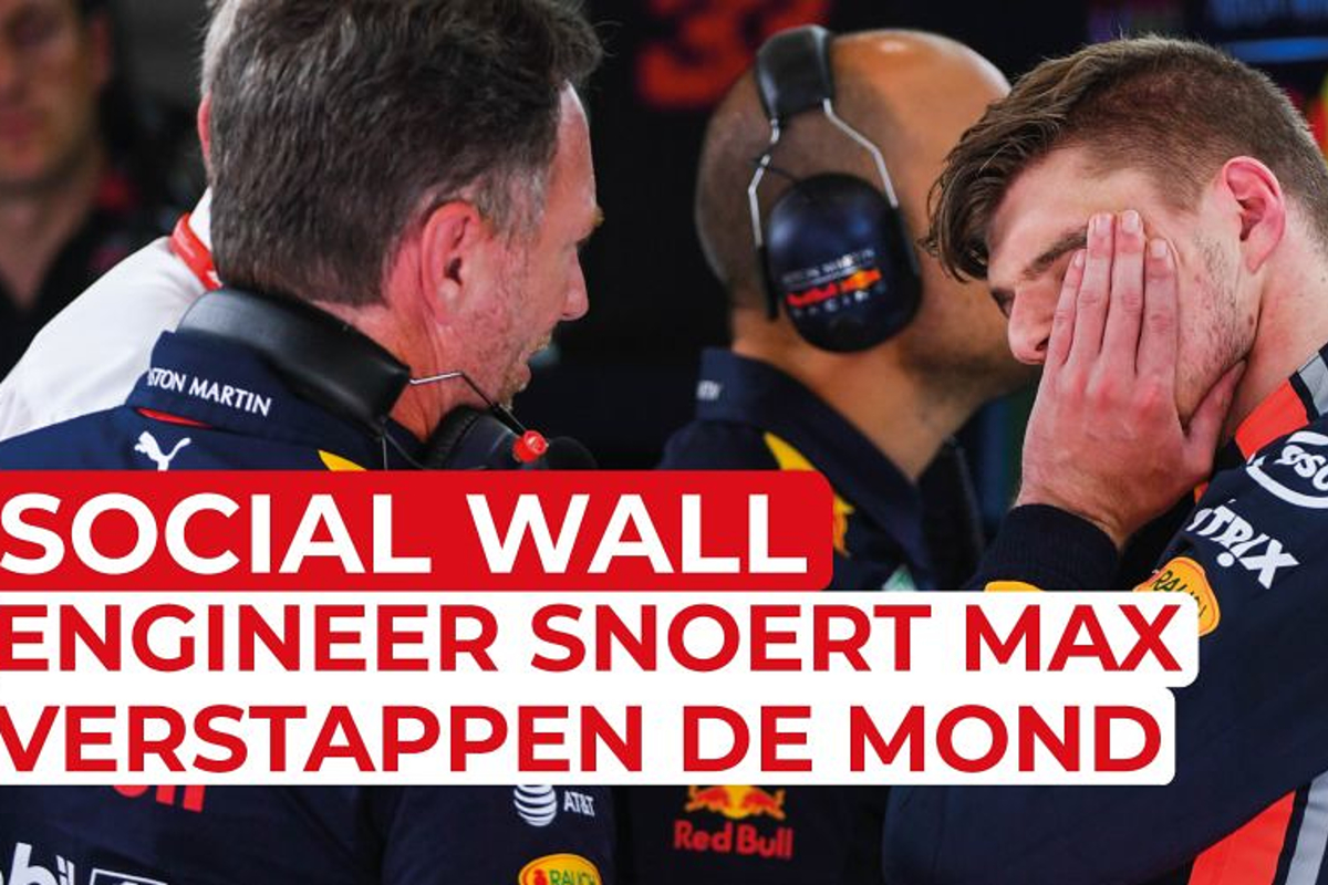 ENGINEER snoert VERSTAPPEN de MOND | Social Wall #30 - GPFans.com