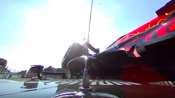Lewis Hamilton Max Verstappen crash shown via remarkable 360-degree ...